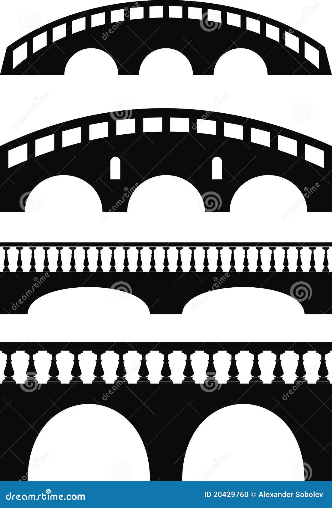 Arch Bridge Clipart