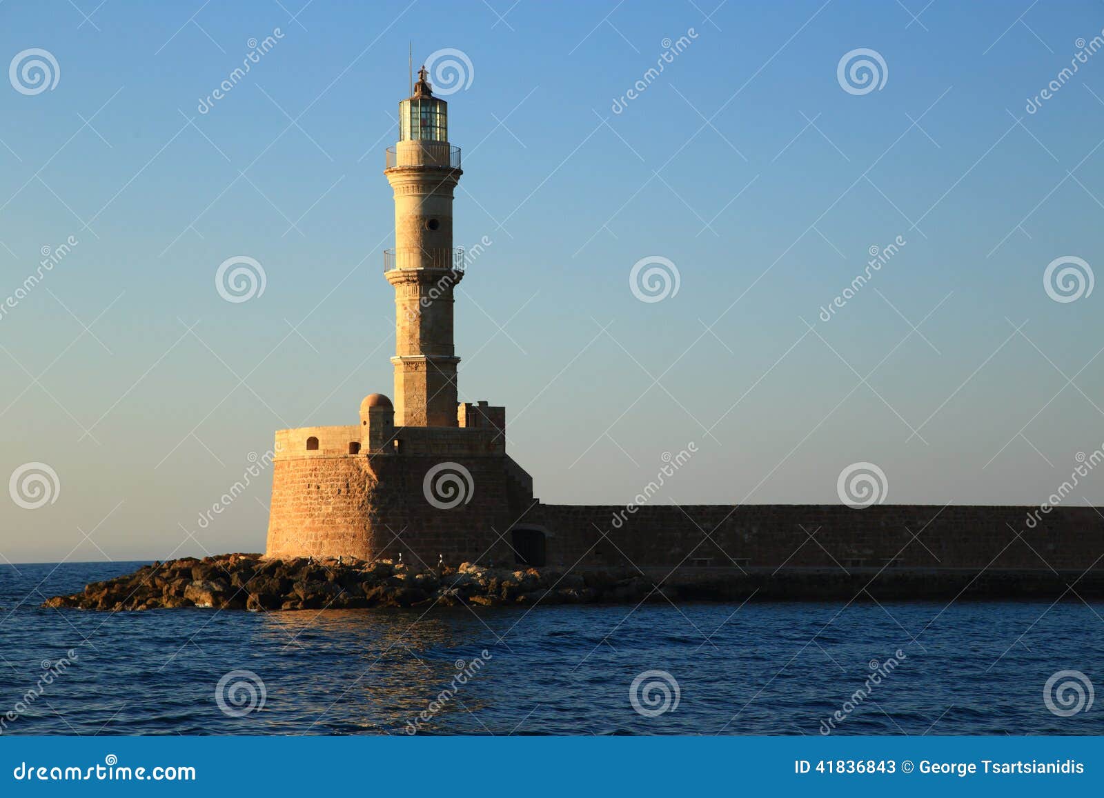Stone Ancient Lighthouse Closeup Stock Image - Image of ancient, europe ...