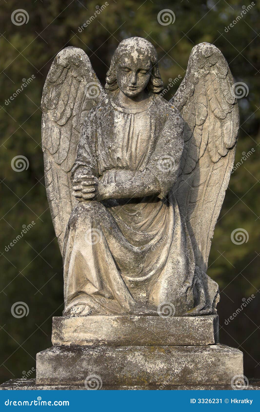 Stone Angel Wings Royalty-Free Stock Image | CartoonDealer.com #21782374