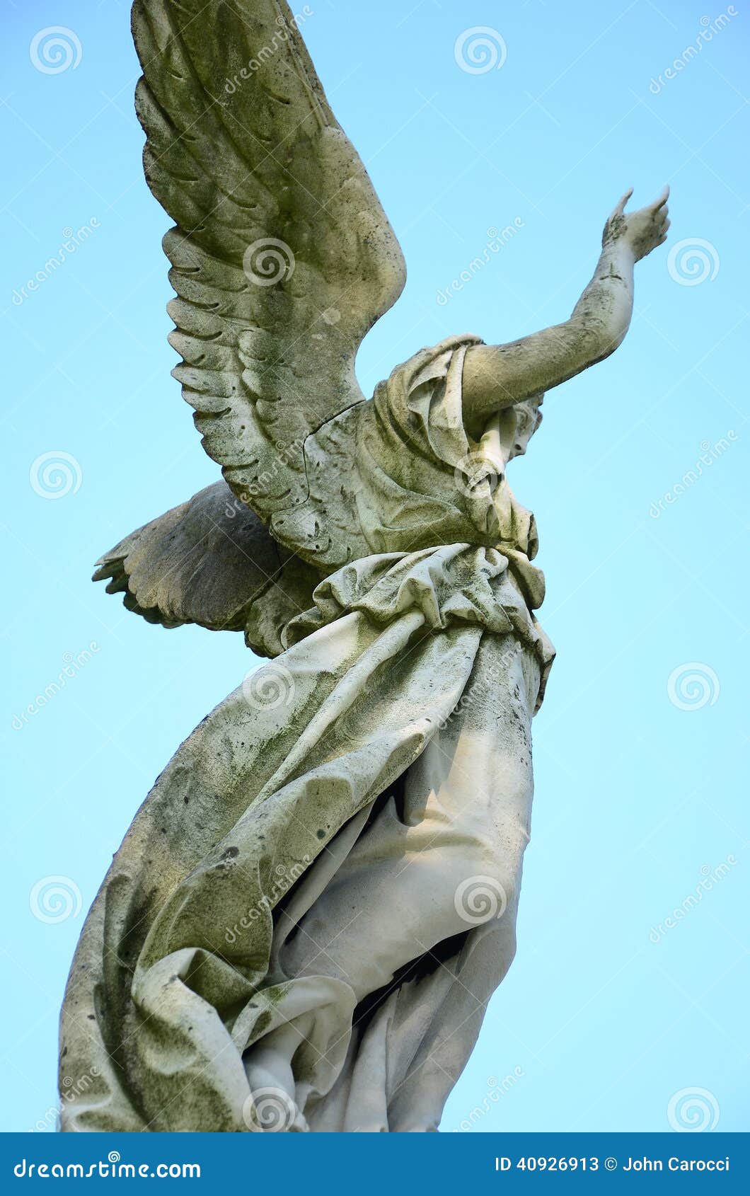 Stone angel stock image. Image of heaven, statues, statue - 40926913