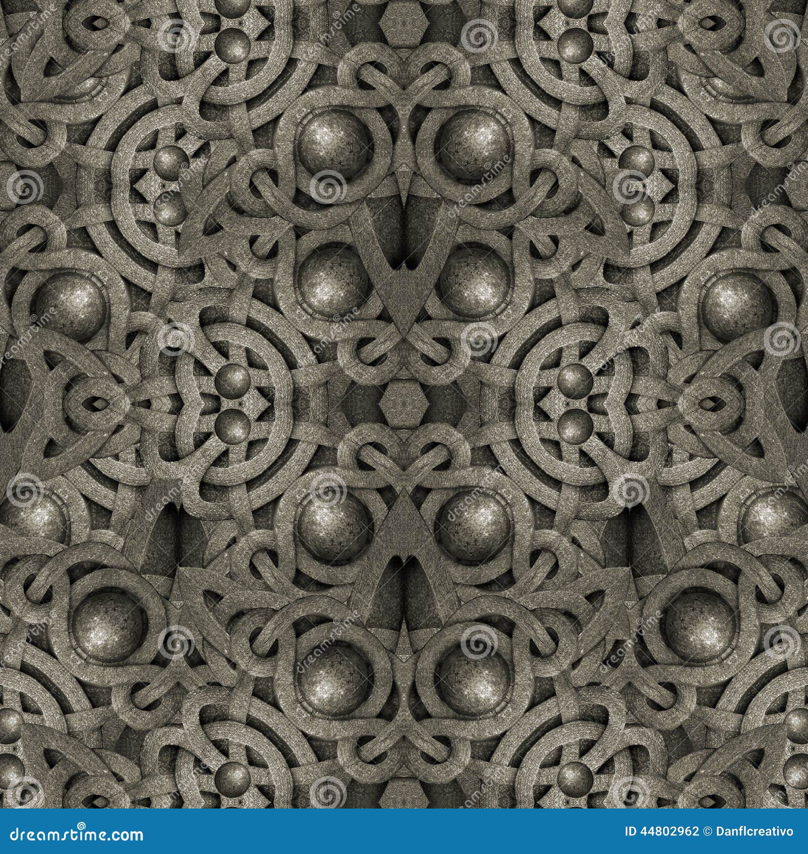 Stone Arabesque Artwork stock illustration. Illustration of gift - 44802962