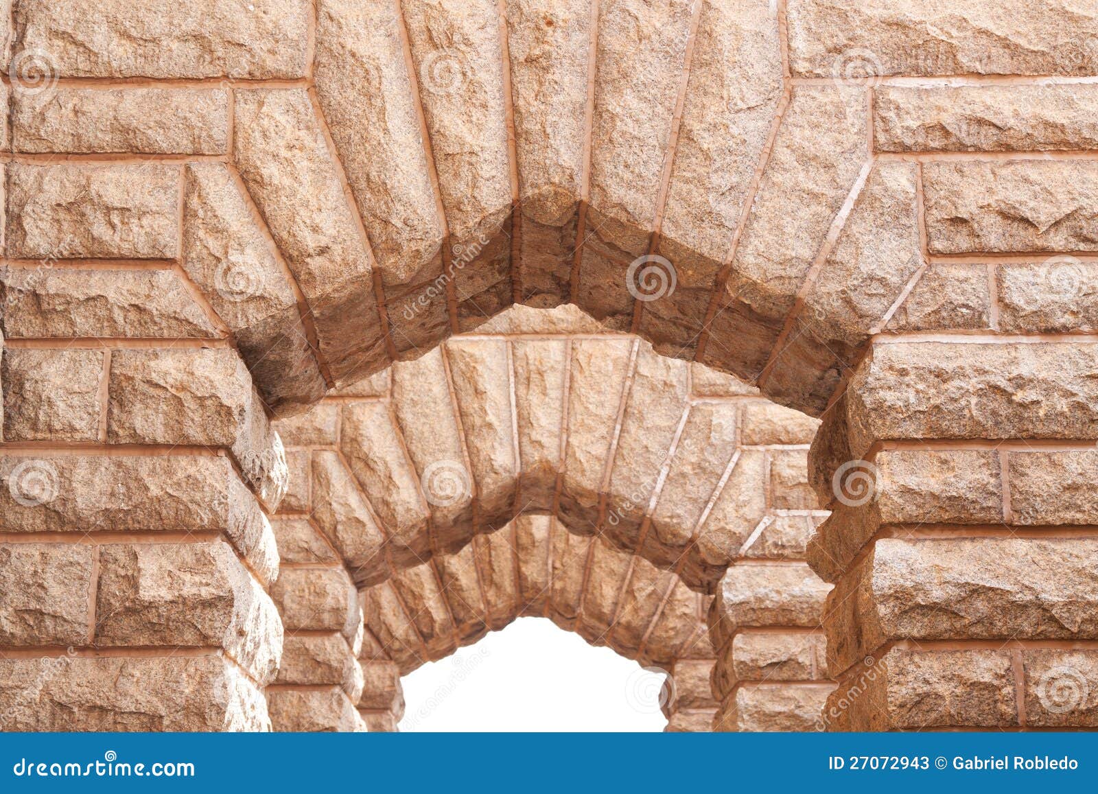 Stone arc stock image. Image of archeology, arcade, city - 27072943