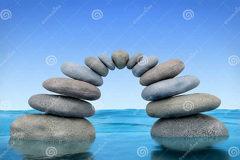 Stone arc stock image. Image of relaxation, medicine - 43461595