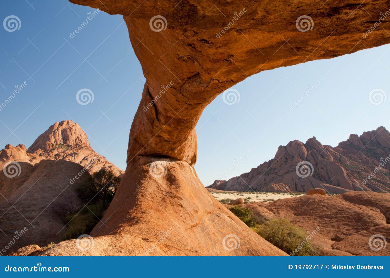 Stone arch stock image. Image of arch, peak, view, spitzkop - 19792717