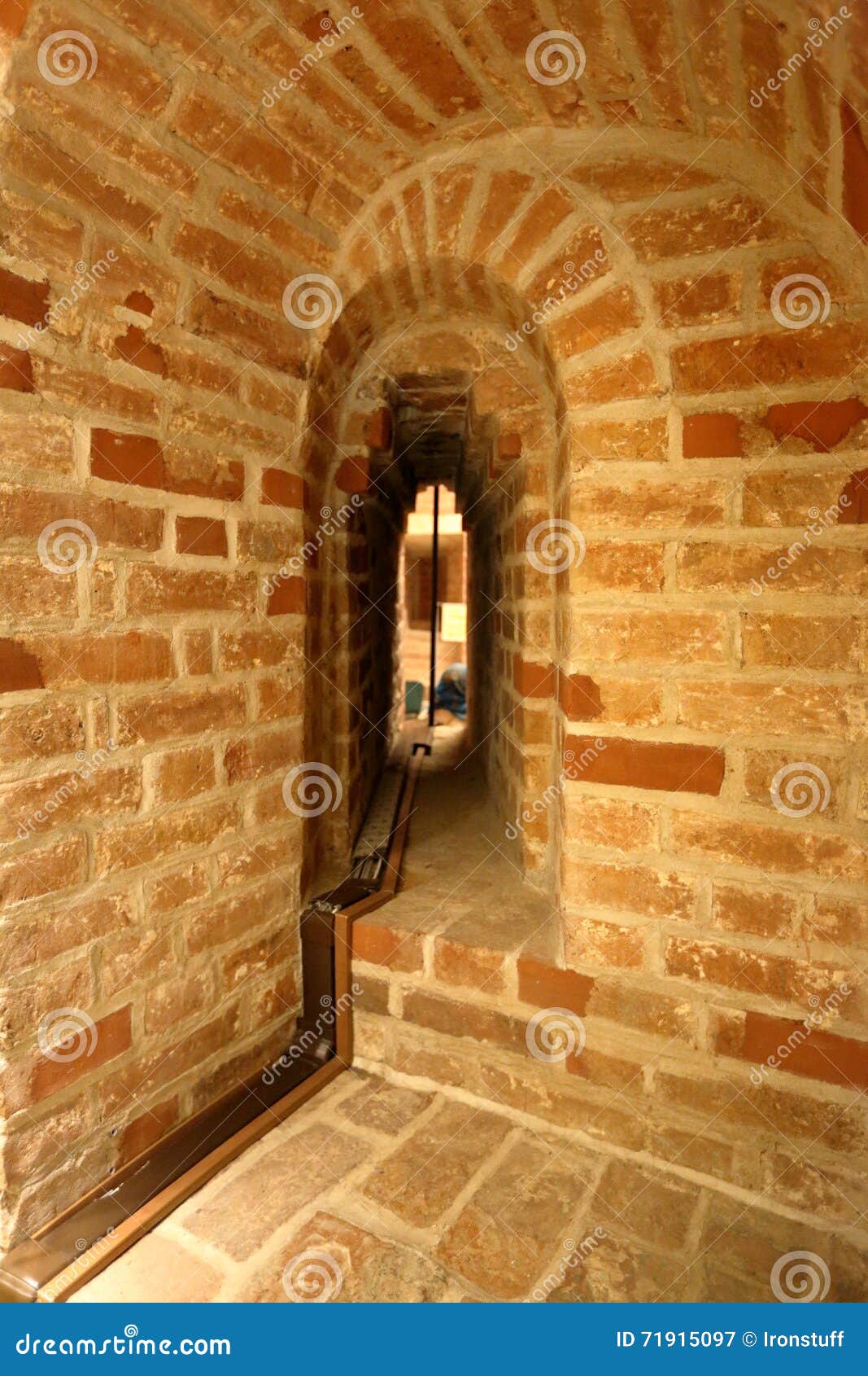 Stone Arch As an Element of the Interior Stock Image - Image of ...