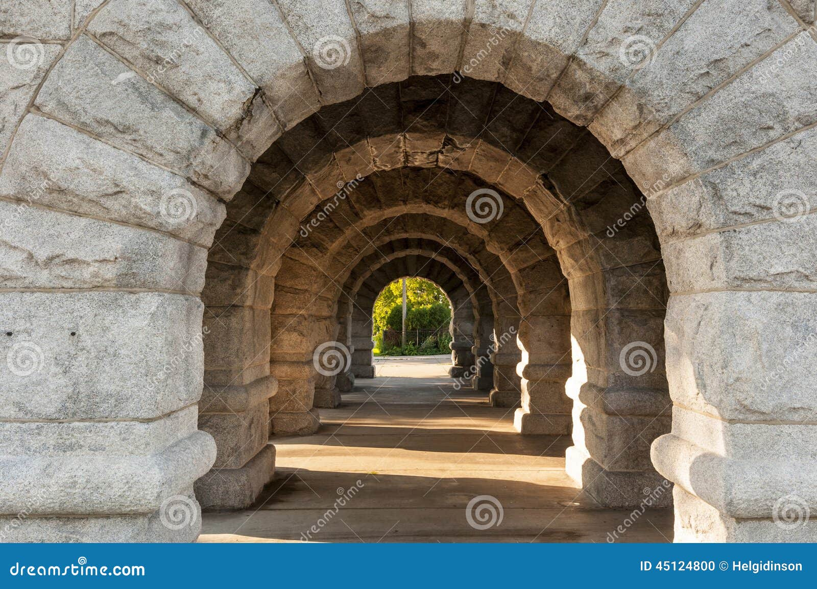 Stone arches stock photo. Image of fort, isolated, city - 45124800