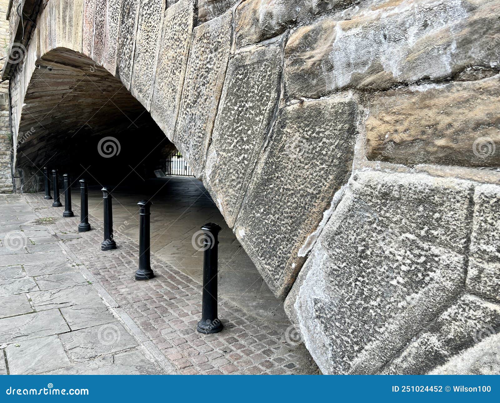 Stone Archway stock photo. Image of archway, yorkshire - 251024452