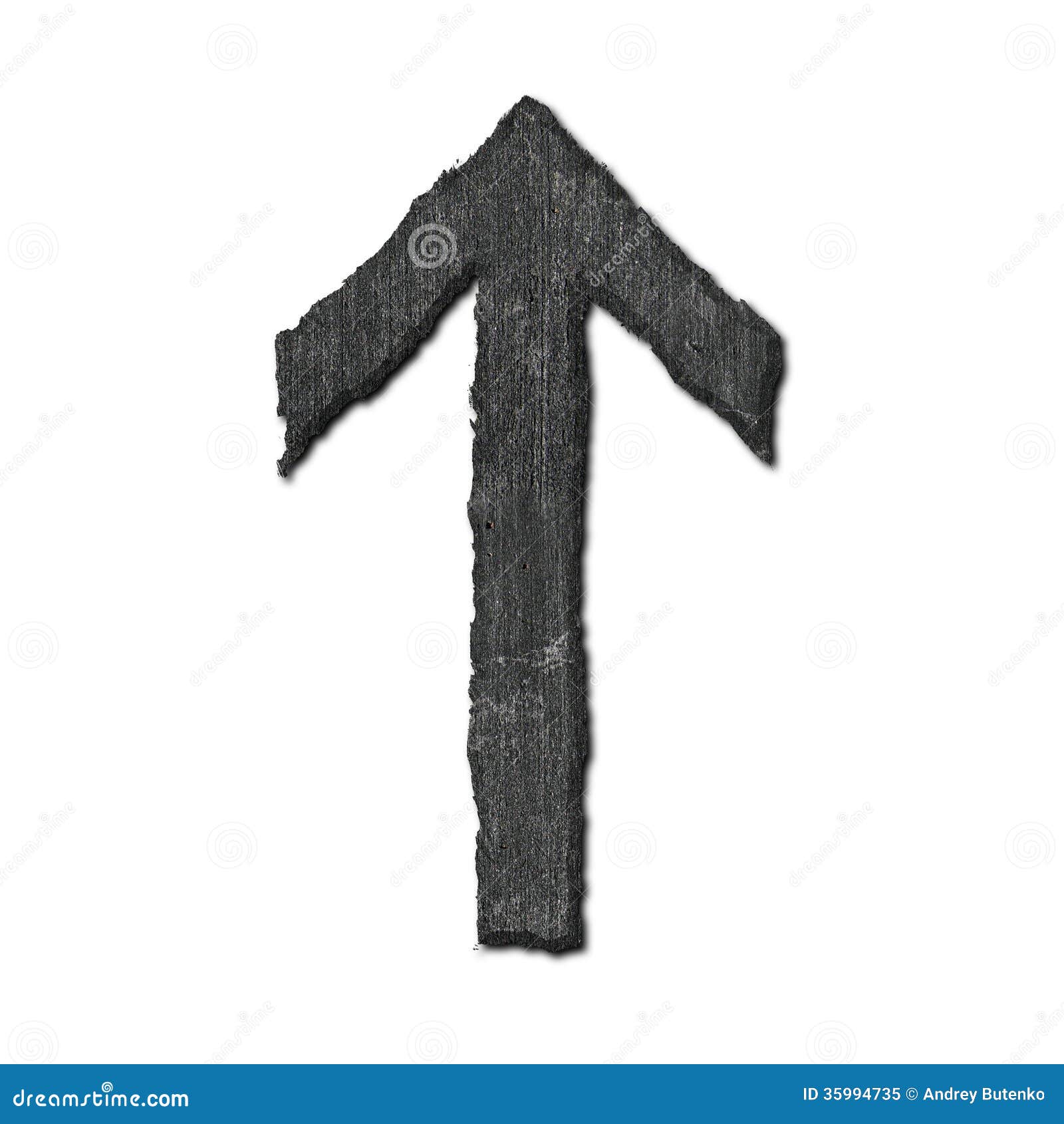 Stone Arrow Royalty-Free Stock Image | CartoonDealer.com #35994760