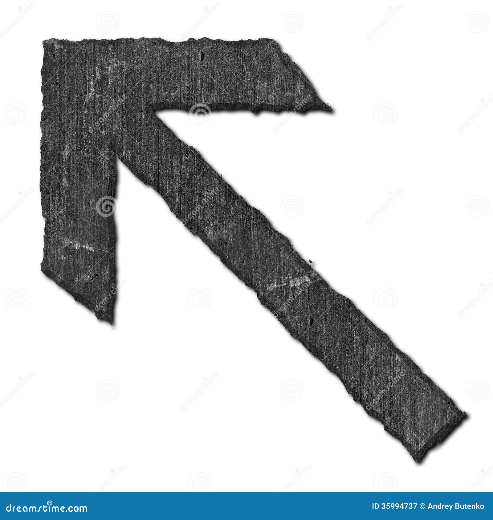 Stone Arrow Royalty-Free Stock Photography | CartoonDealer.com #36099923