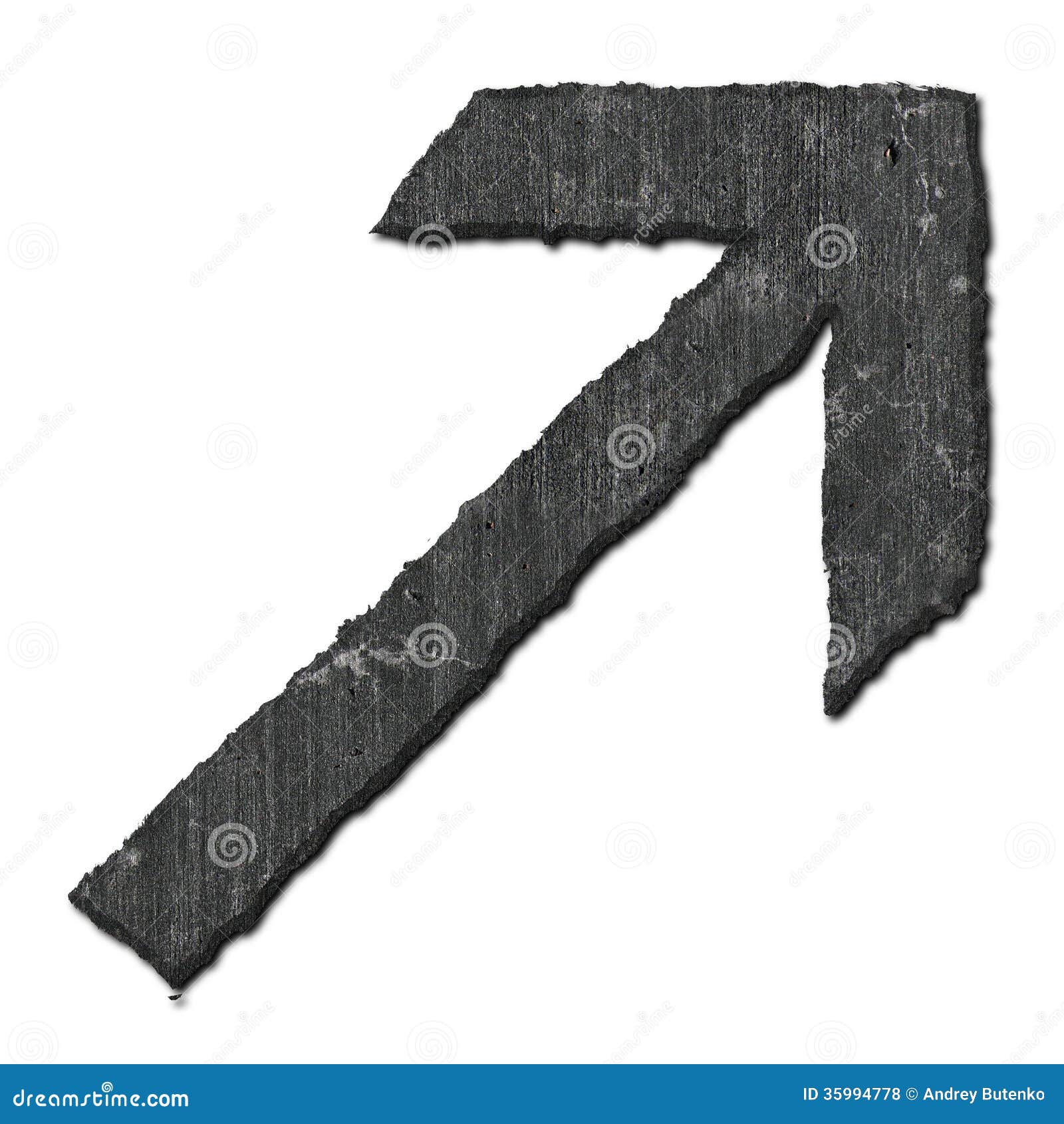 Stone Arrow Royalty-Free Stock Image | CartoonDealer.com #35994760