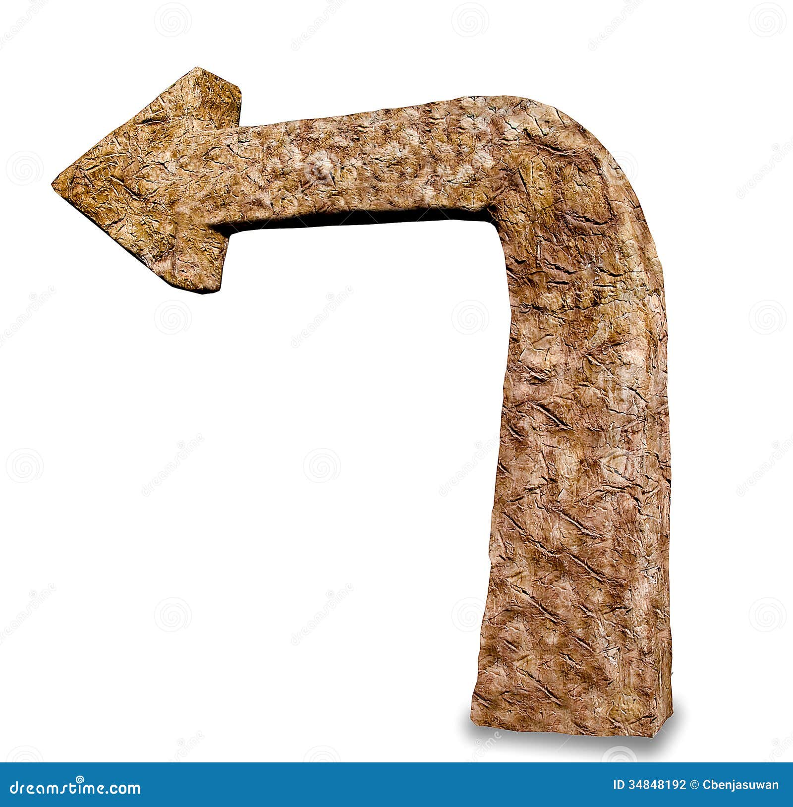 Stone Arrow Royalty-Free Stock Photo | CartoonDealer.com #29298741