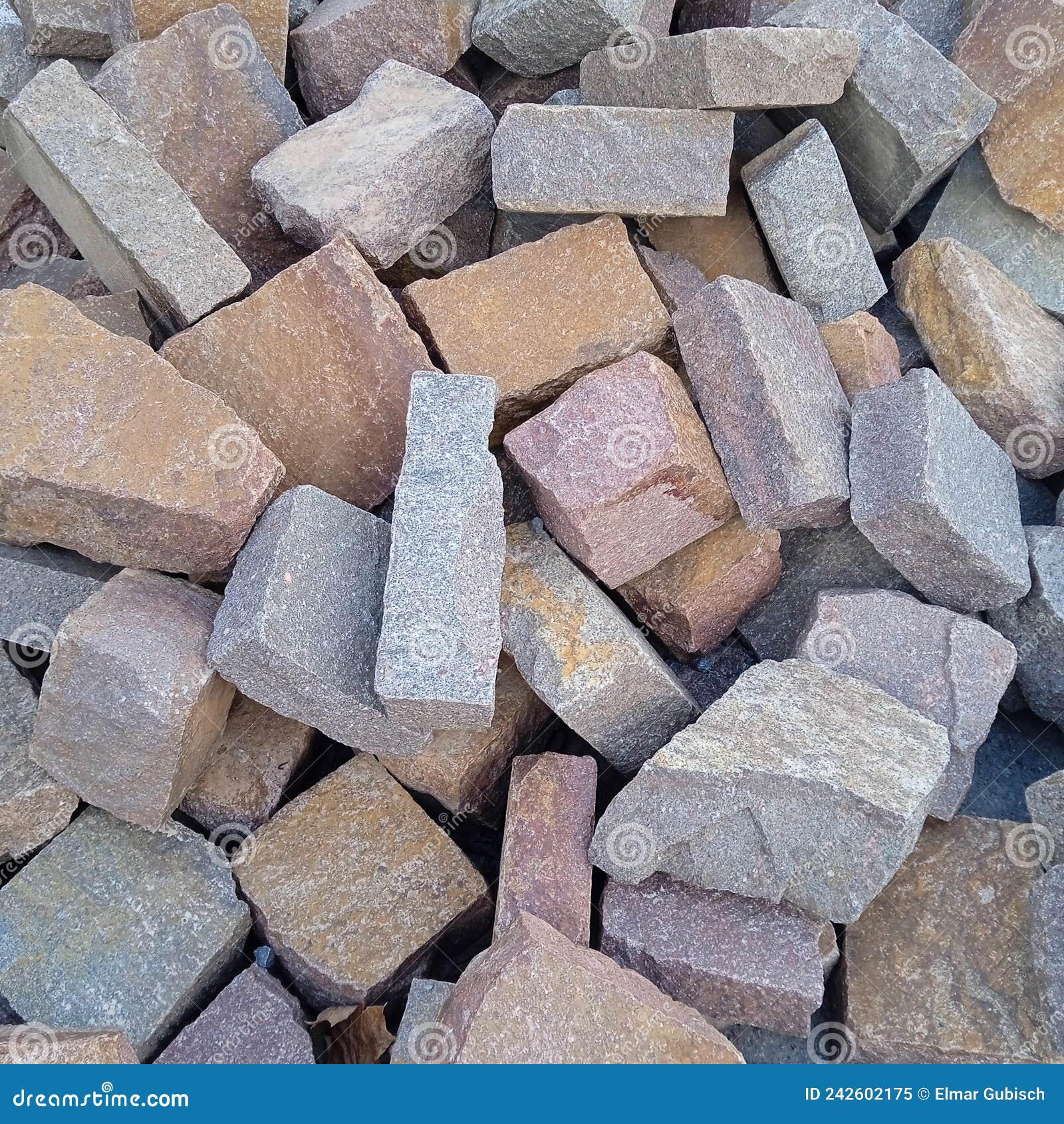 Stone As a Building Material Stock Image - Image of structure, industry ...
