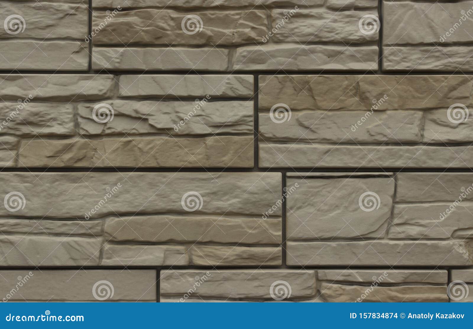 Stone Background in Daylight. Interesting Texture of Stone Stock Photo ...