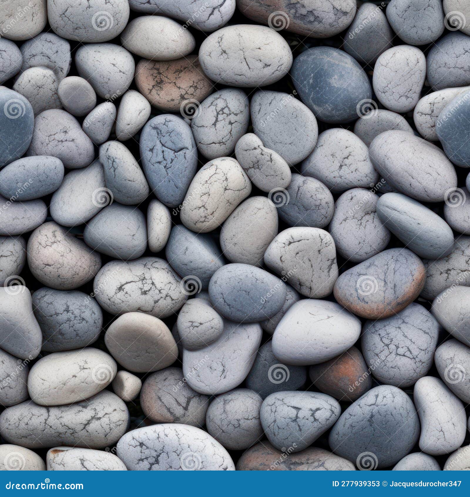 Gray Gravel Rock Texture New England River Stone 1 2in : Southern