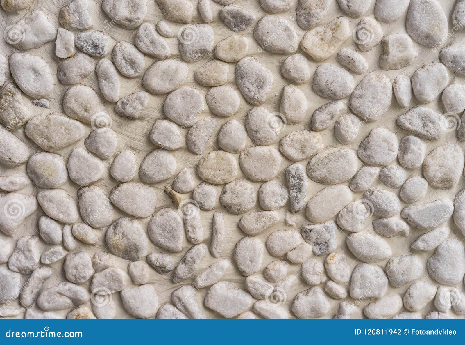Stone Background of Grey Pepples Texture Stock Photo - Image of ...