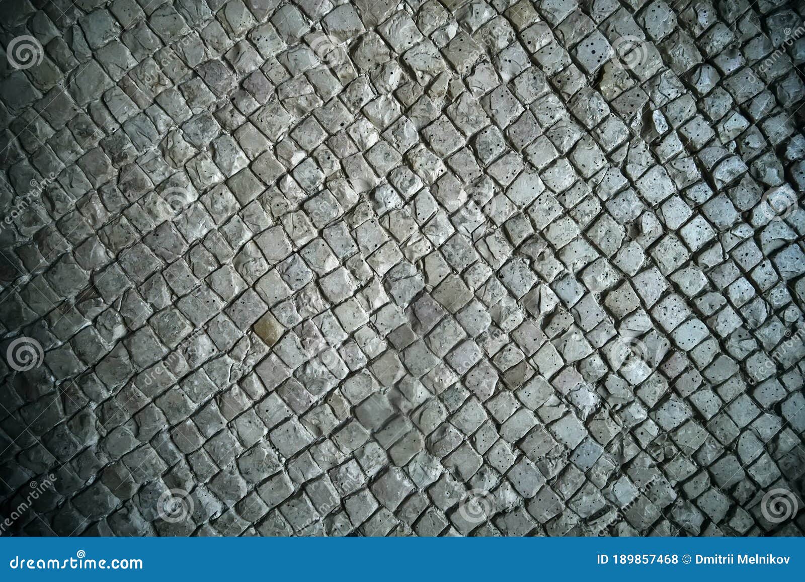 Stone Background. Path Consists of a Stone Mosaic. the Texture of the ...