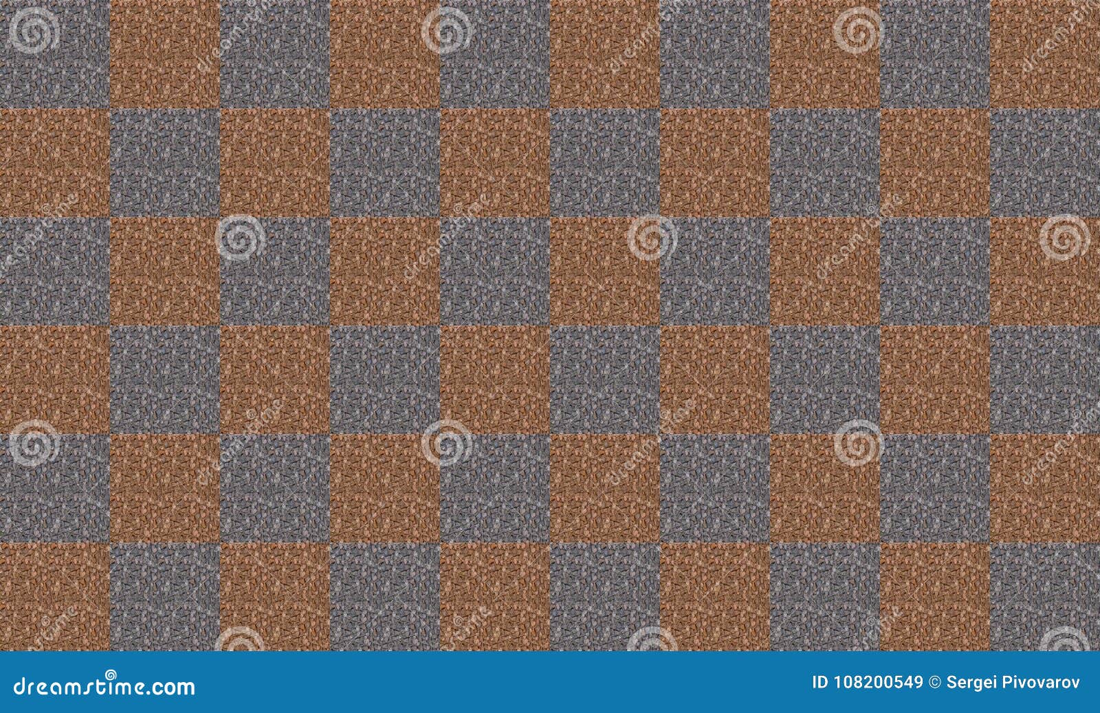 Stone Background Pattern Checkered Fabric Symmetrical Stitching Stock ...