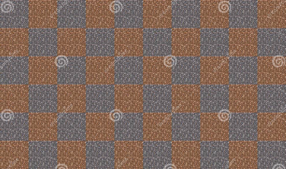 Stone Background Pattern Checkered Fabric Symmetrical Stitching Stock ...