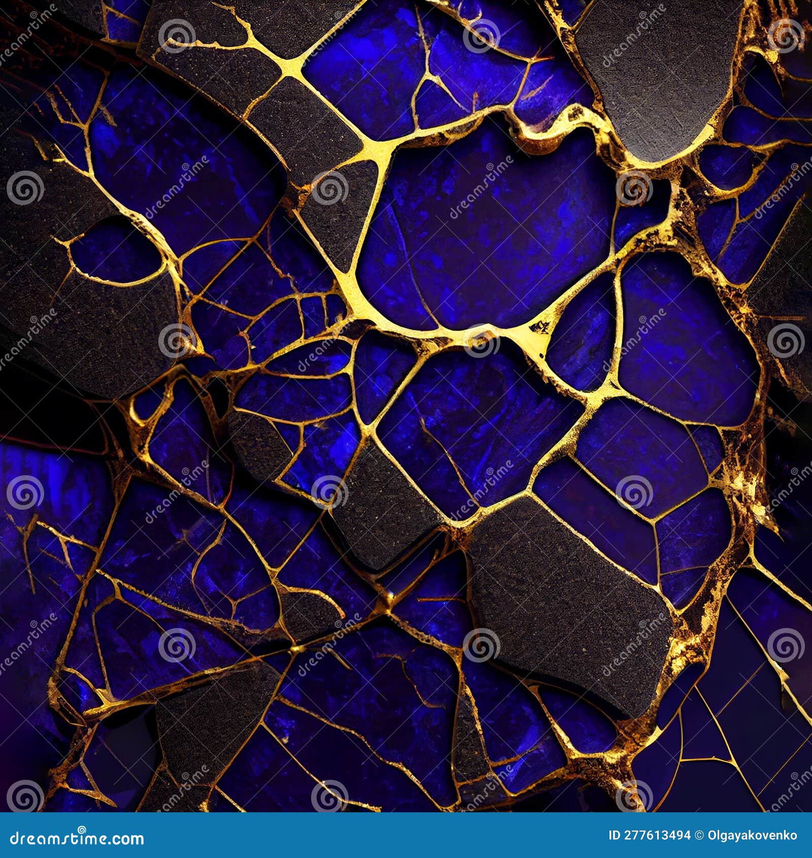 Stone Lapis Lazuli Background Texture, Ai Generation Stock Photography ...