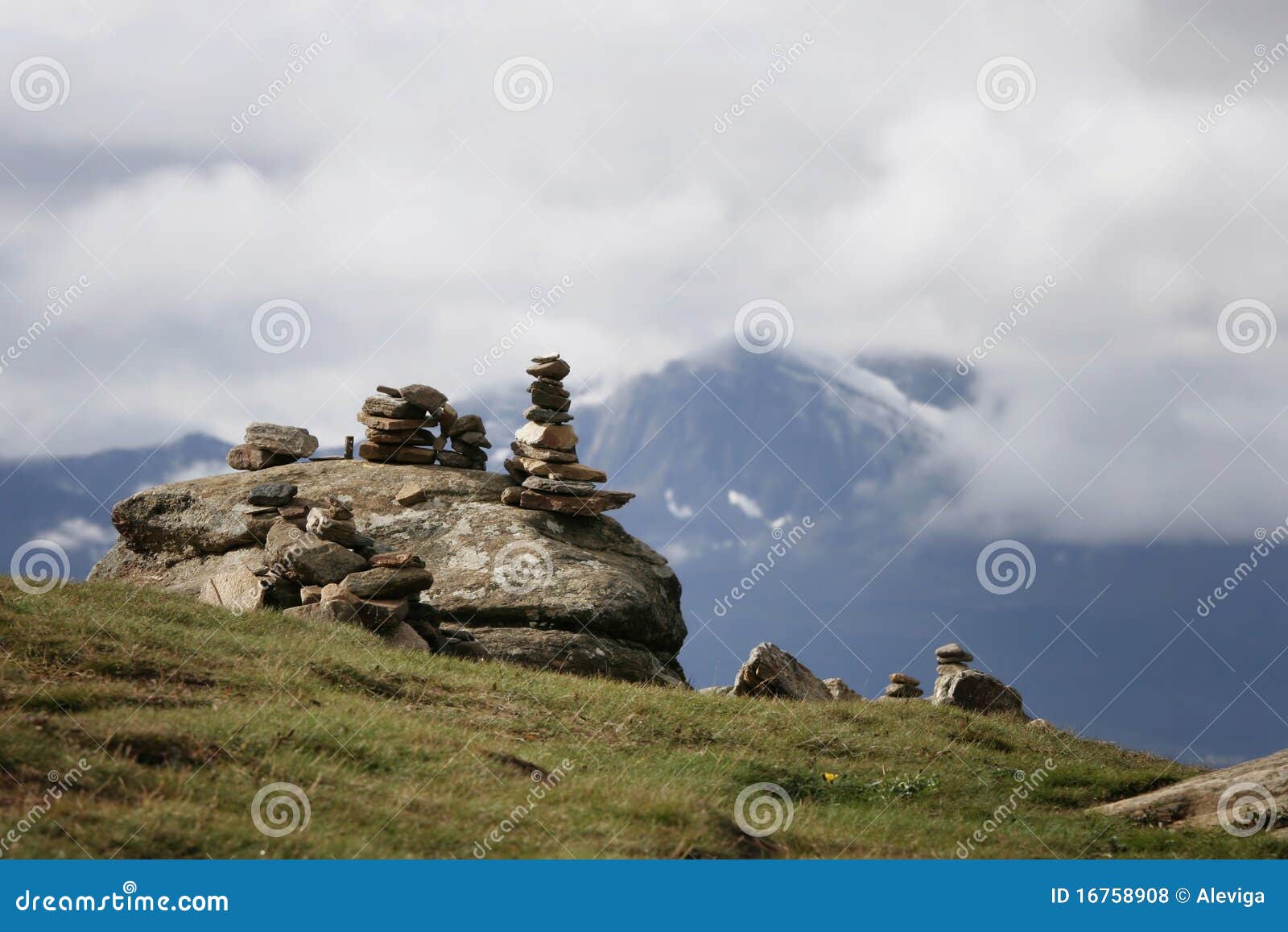 Stone balancing sculptures stock photo. Image of horizontal - 16758908