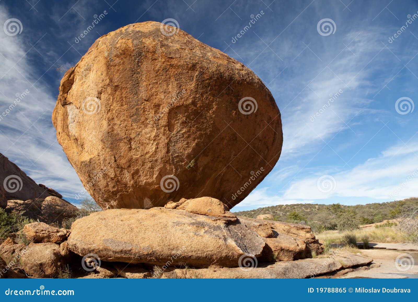 Stone ball stock image. Image of curiosity, namibia, desert - 19788865