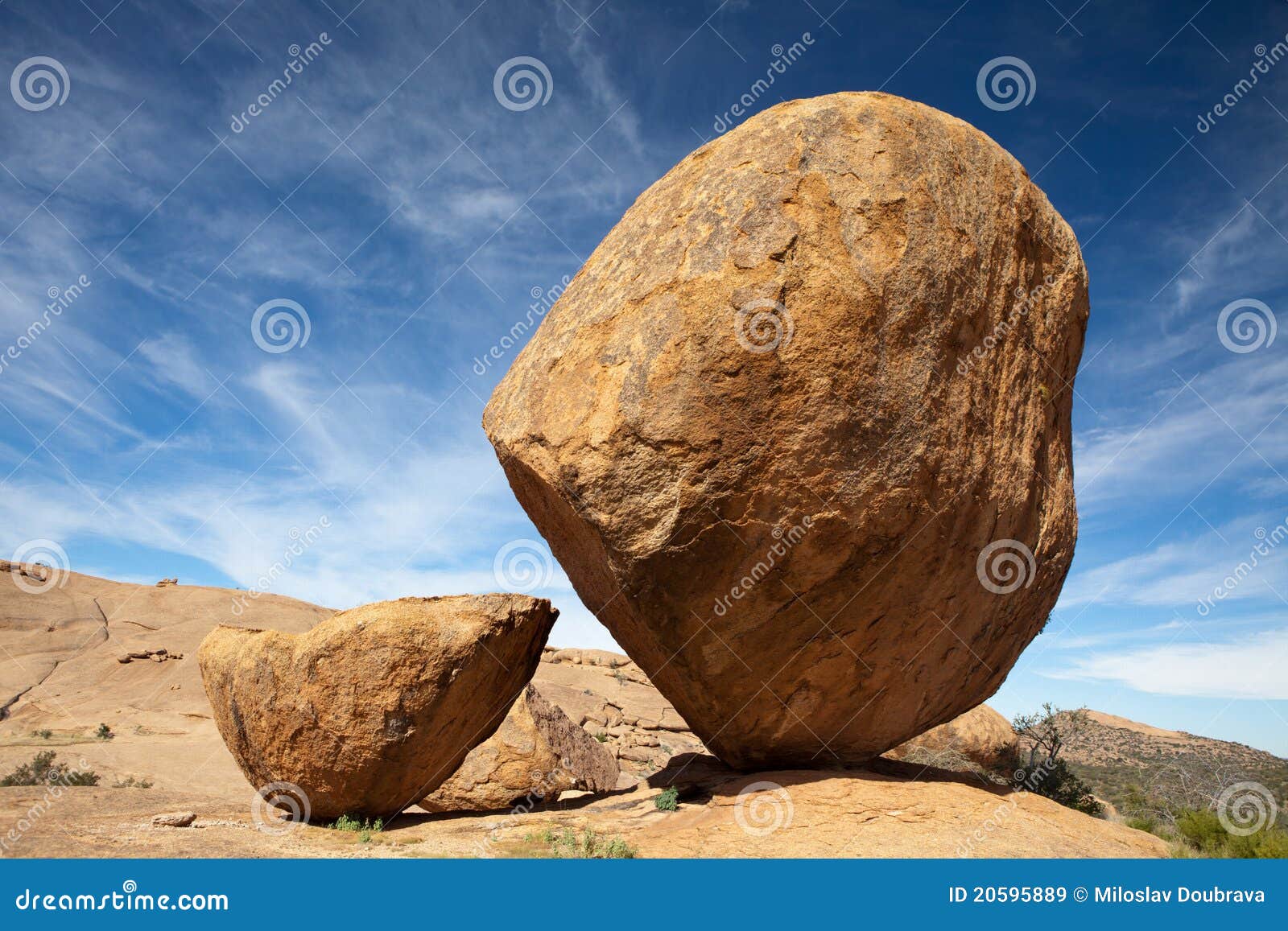 Stone ball stock image. Image of stone, africa, erosion - 20595889