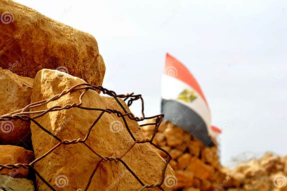 Egypt stock image. Image of yellow, barbed, wire, rust - 249227901