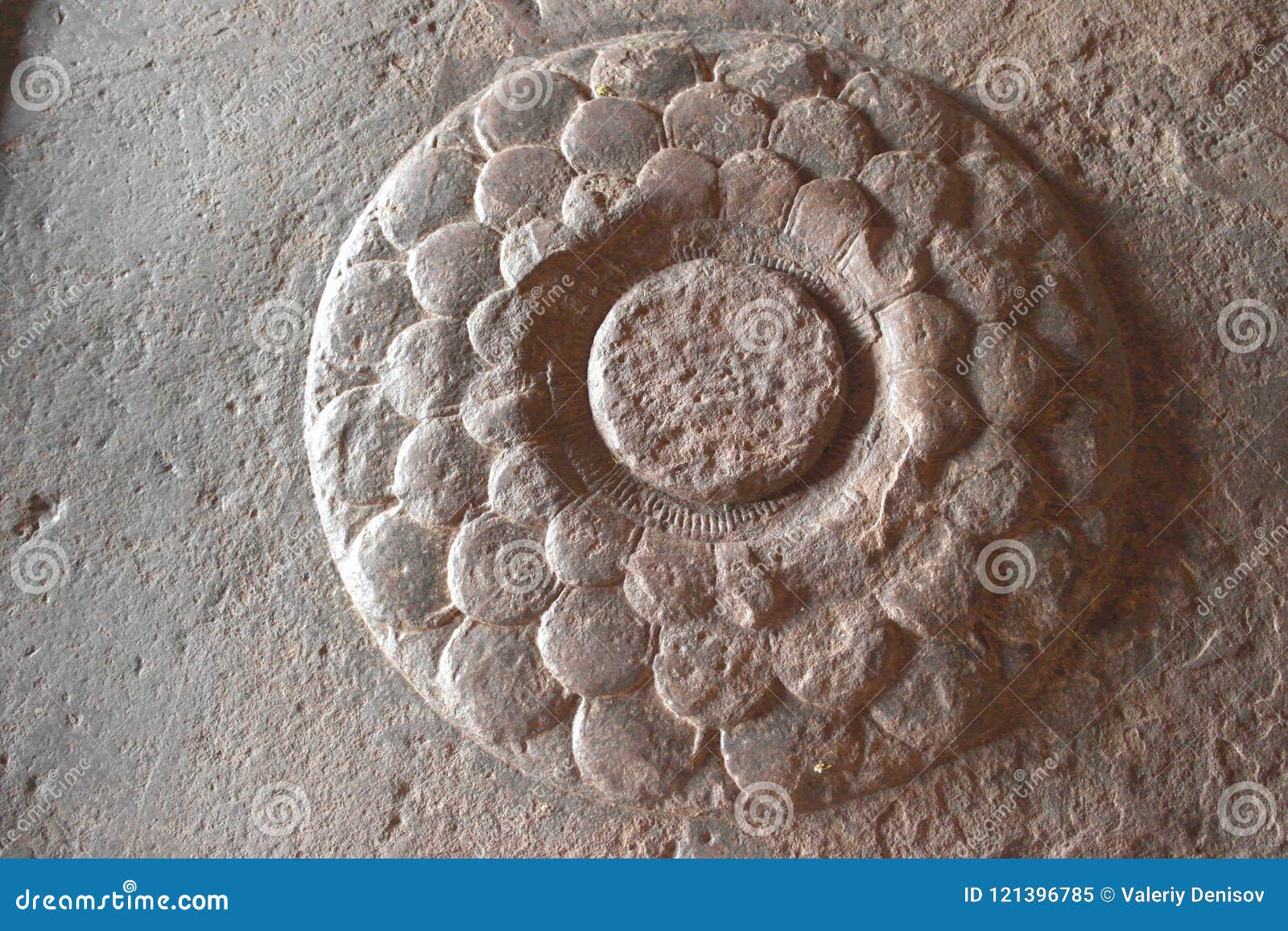 Stone Bas-reliefs the Decorating Walls and Ceilings of Ancient Indian ...