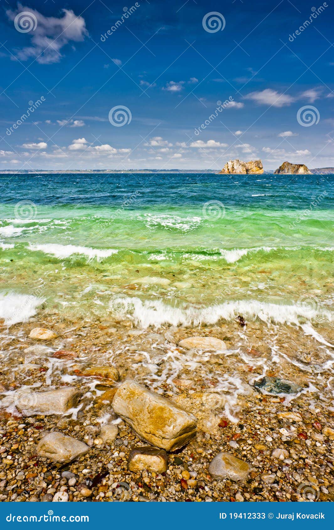 Stone beach stock image. Image of landscape, stone, nature - 19412333