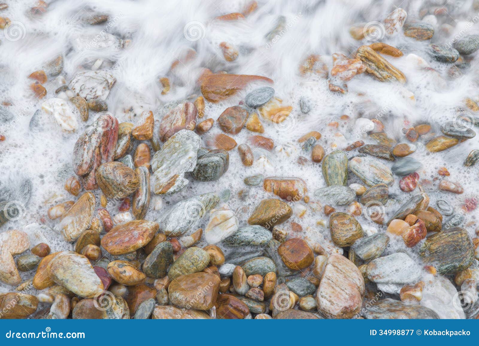 Stone beach stock image. Image of shore, abstract, pebble - 34998877