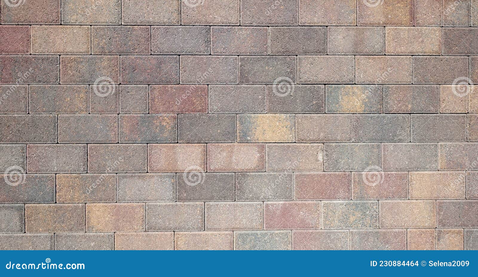 Stone Beige Paving Stones of Rectangular Shape. Stone Brick Background ...