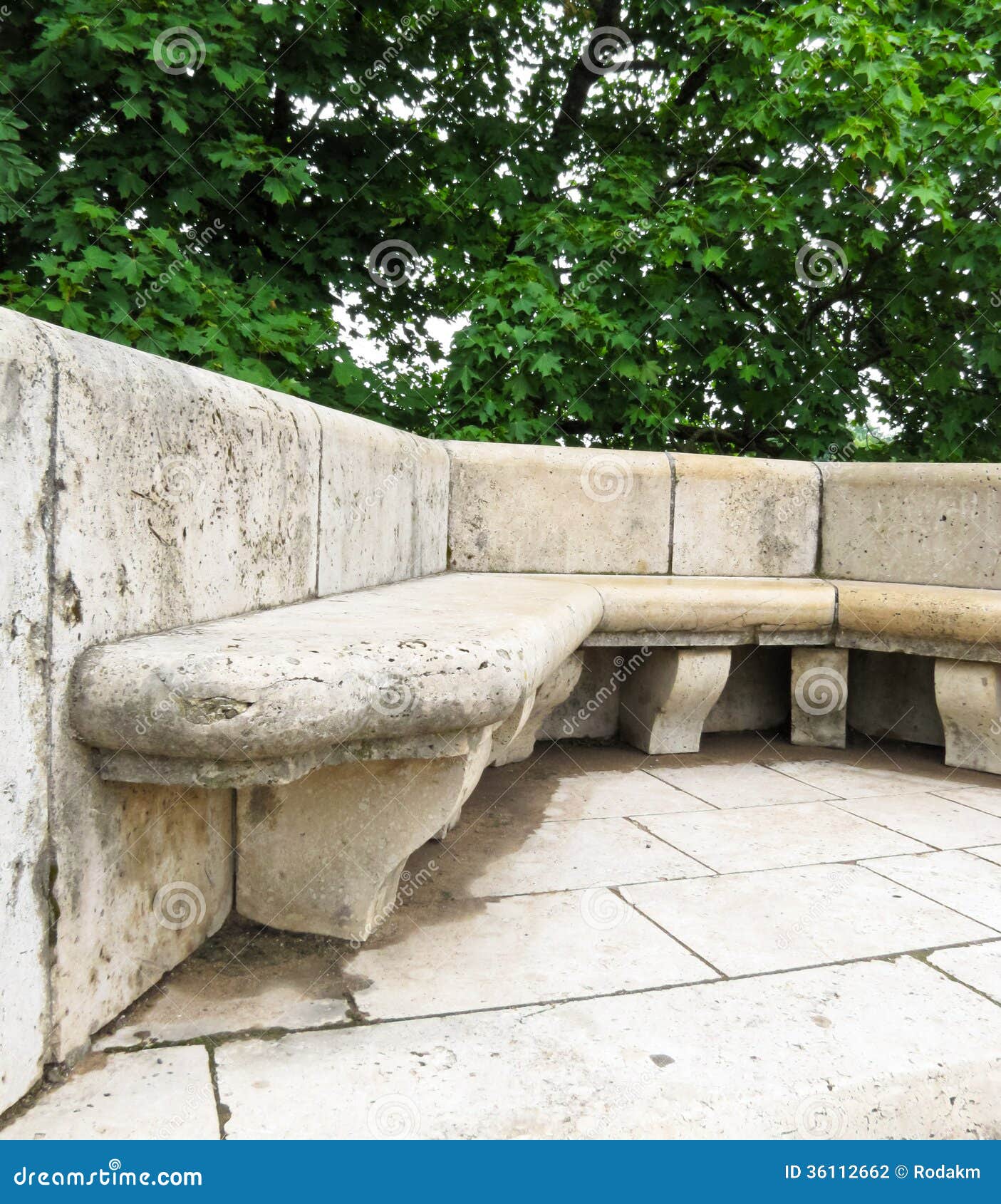 Stone bench stock photo. Image of stone, silence, nature - 36112662