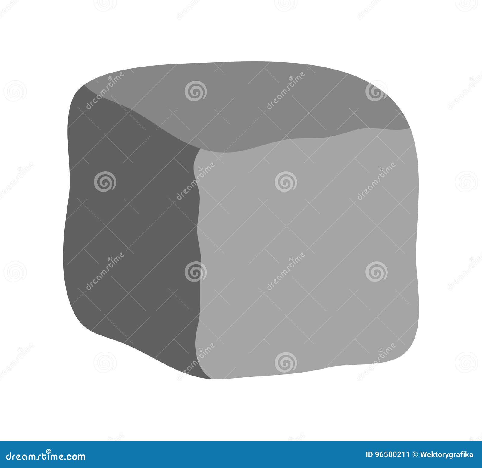 Stone Block Vector Symbol Icon Design. Stock Vector - Illustration of ...