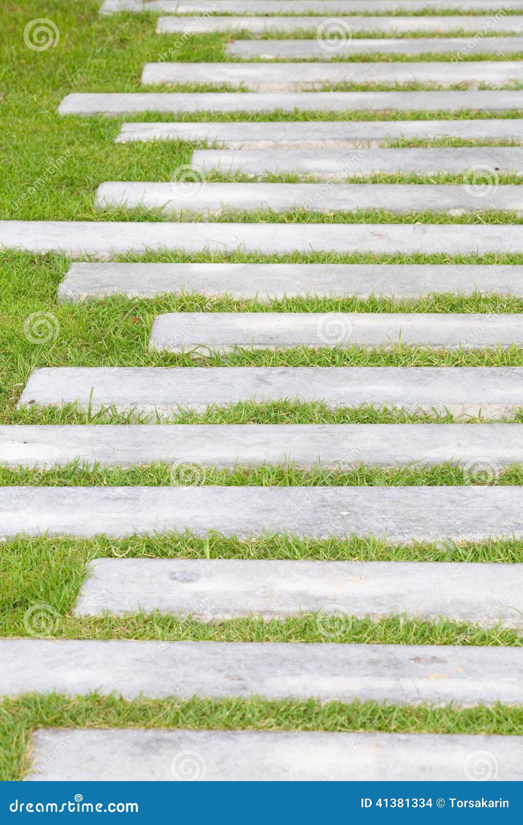 Stone block walk path stock photo. Image of green, light - 41381334