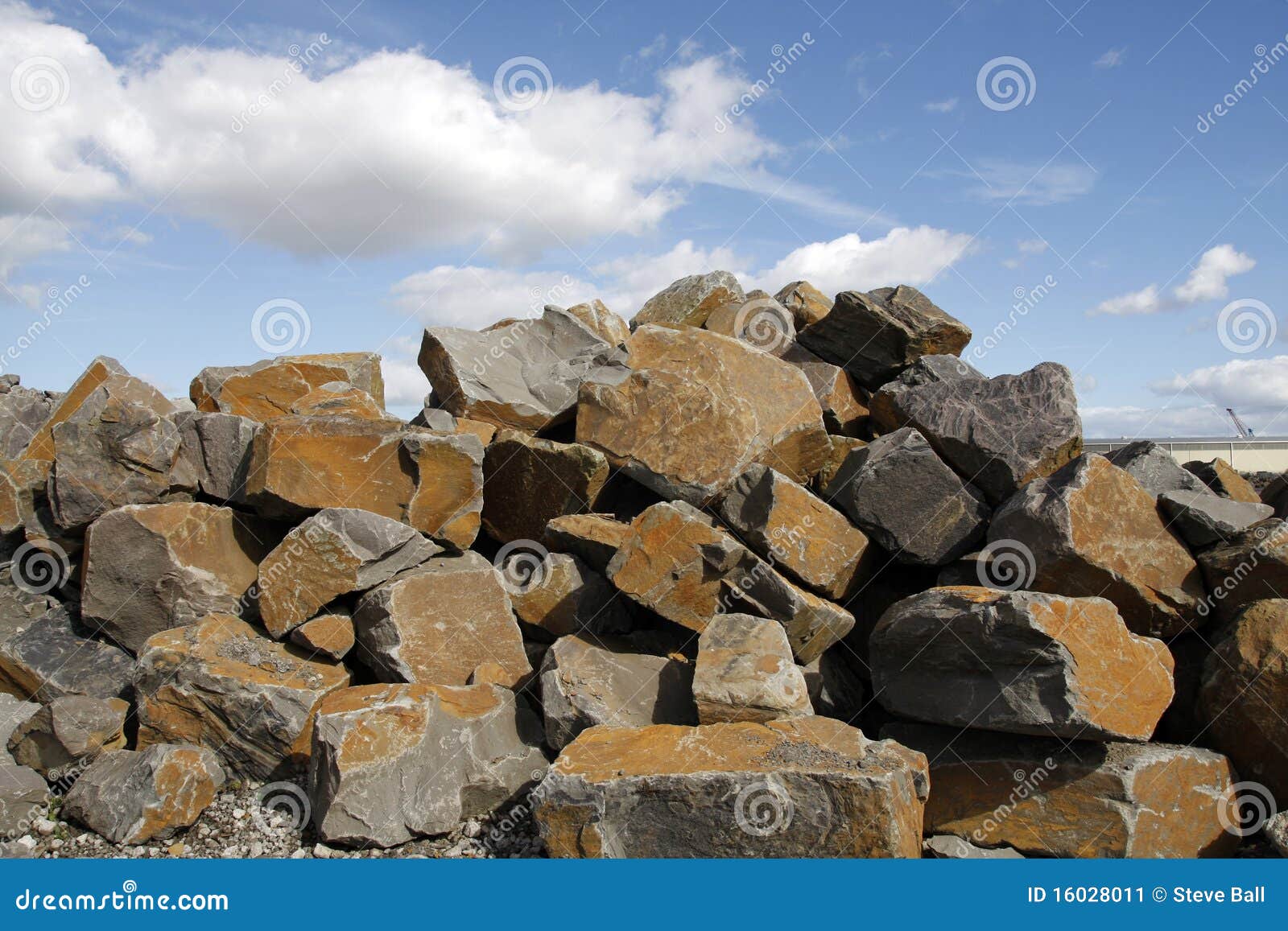 Stone Blocks for Construction Stock Image - Image of stacked, material ...