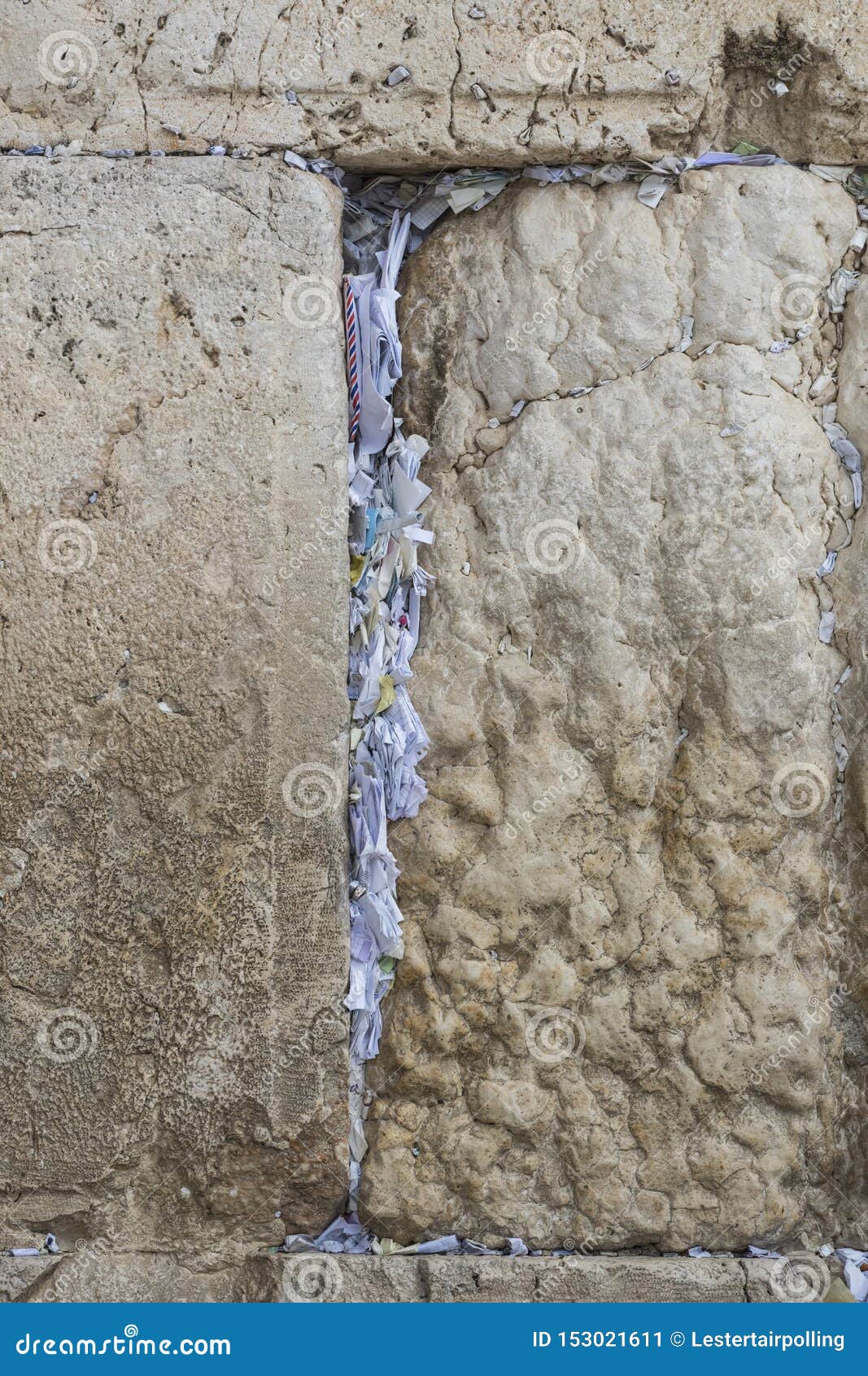 Stone Blocks of the Crying Wall Stock Image - Image of architecture ...