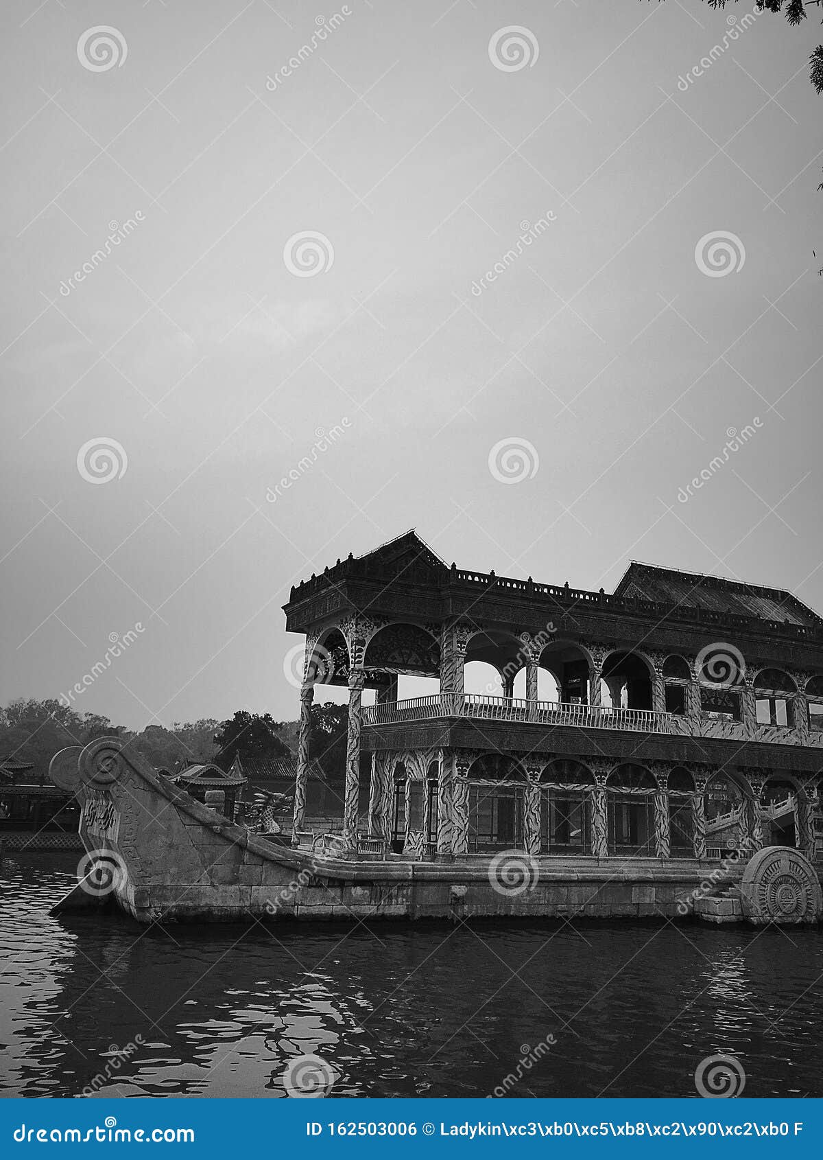 The stone boat editorial photo. Image of river, summer - 162503006