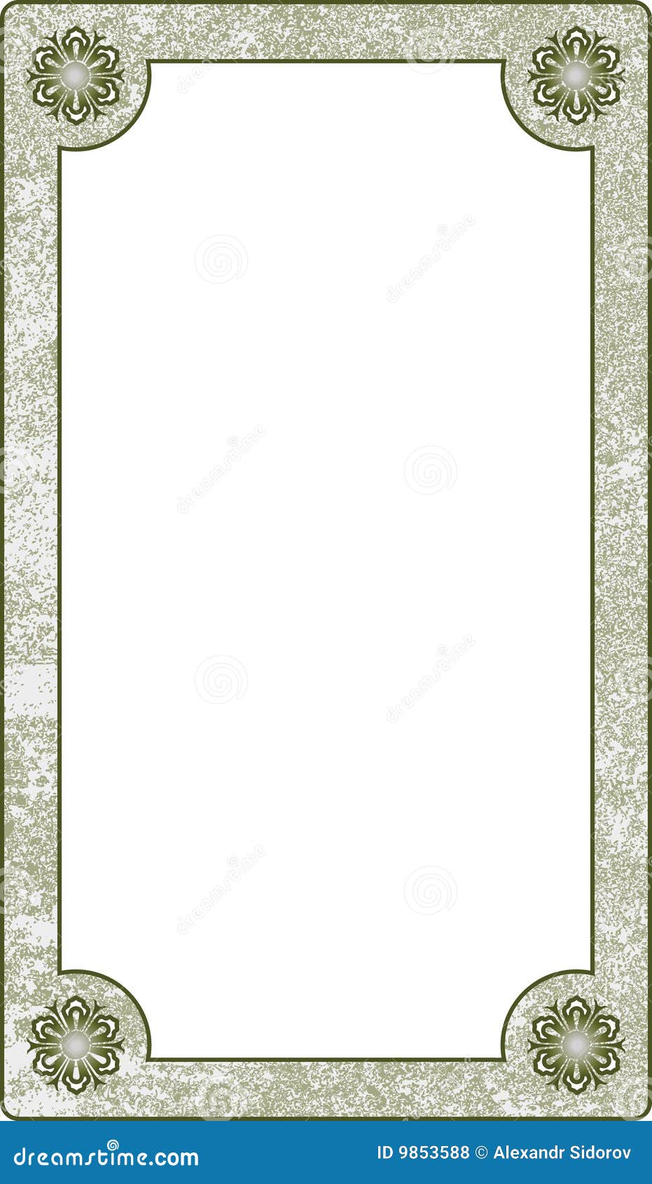 Stone border stock vector. Illustration of curve, design - 9853588