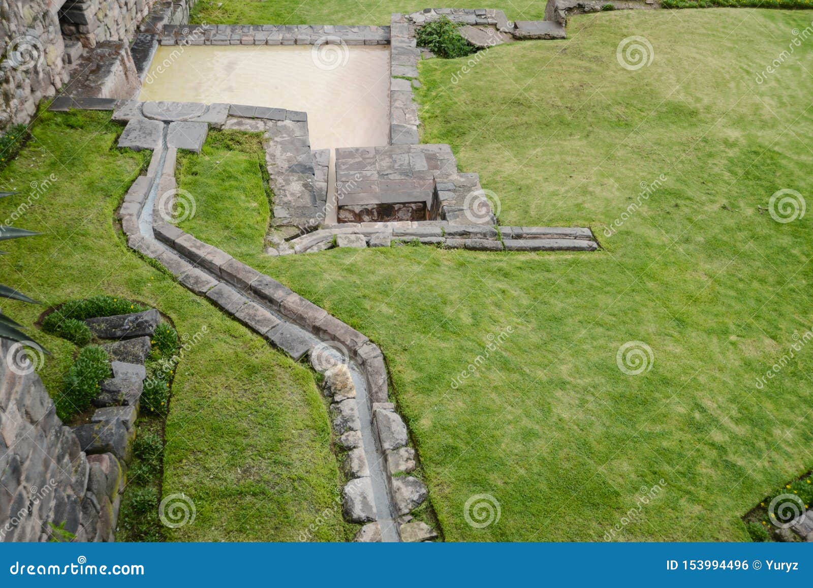 Stone border water basin stock photo. Image of basin - 153994496