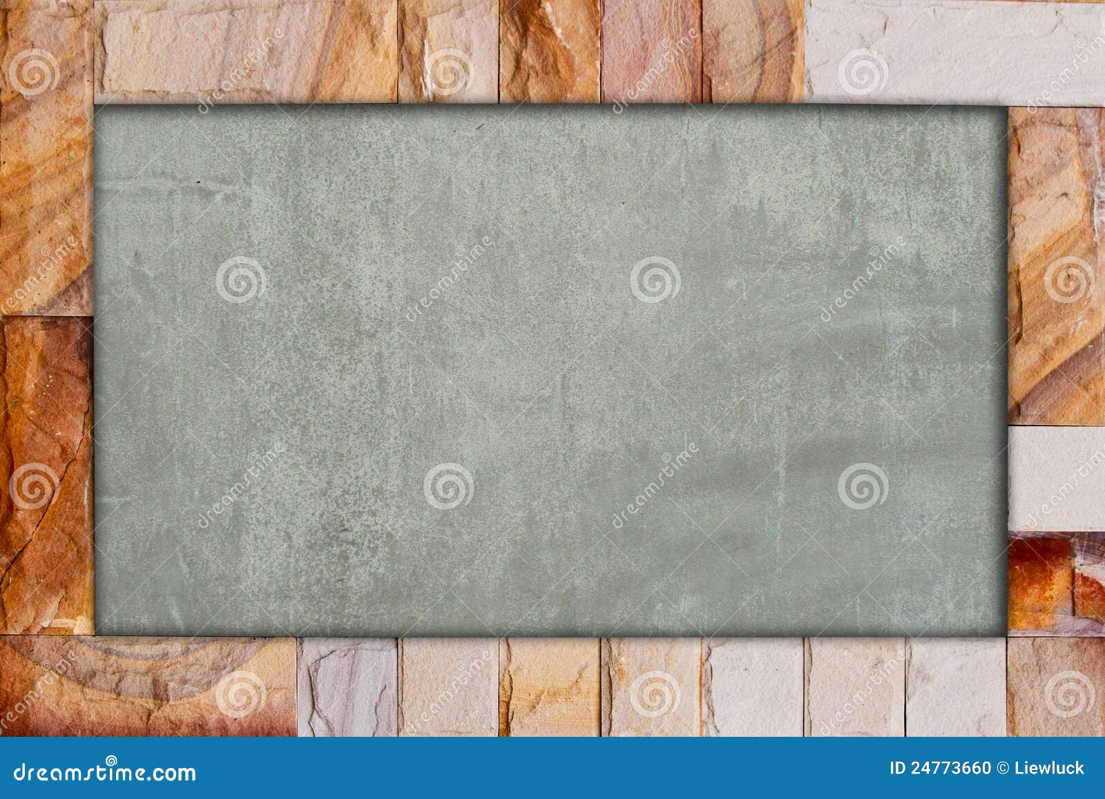 Stone brick frame stock photo. Image of construction - 24773660