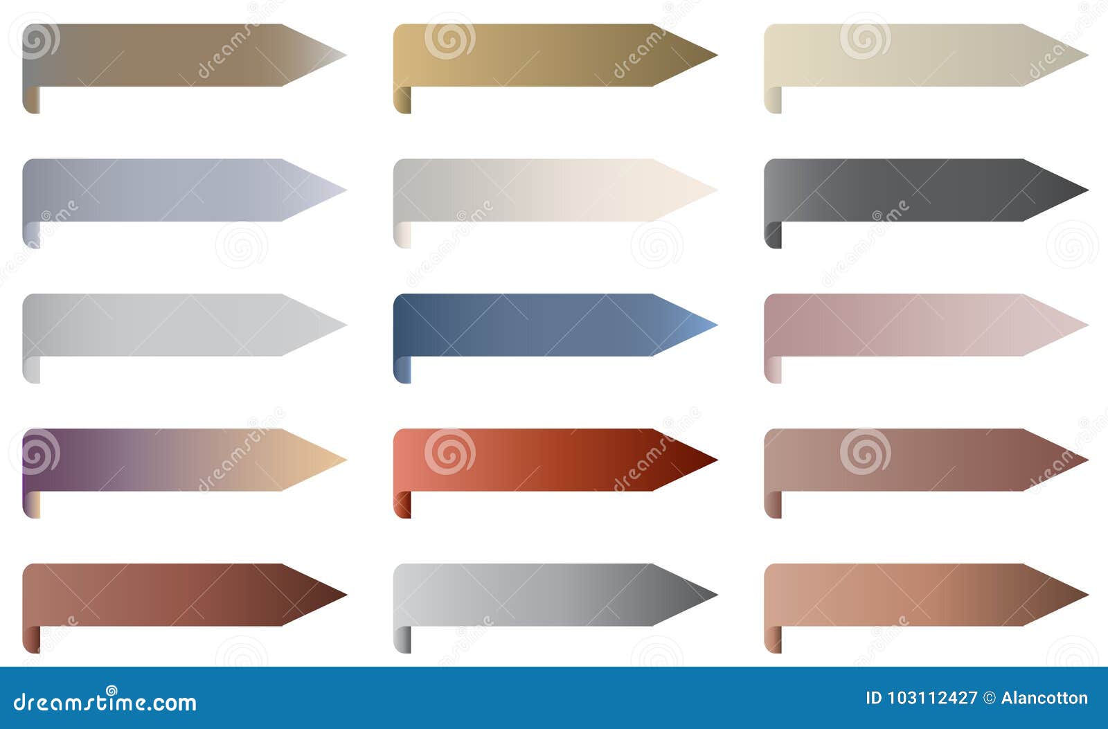 Stone and Brick Ribbon stock vector. Illustration of wide - 103112427