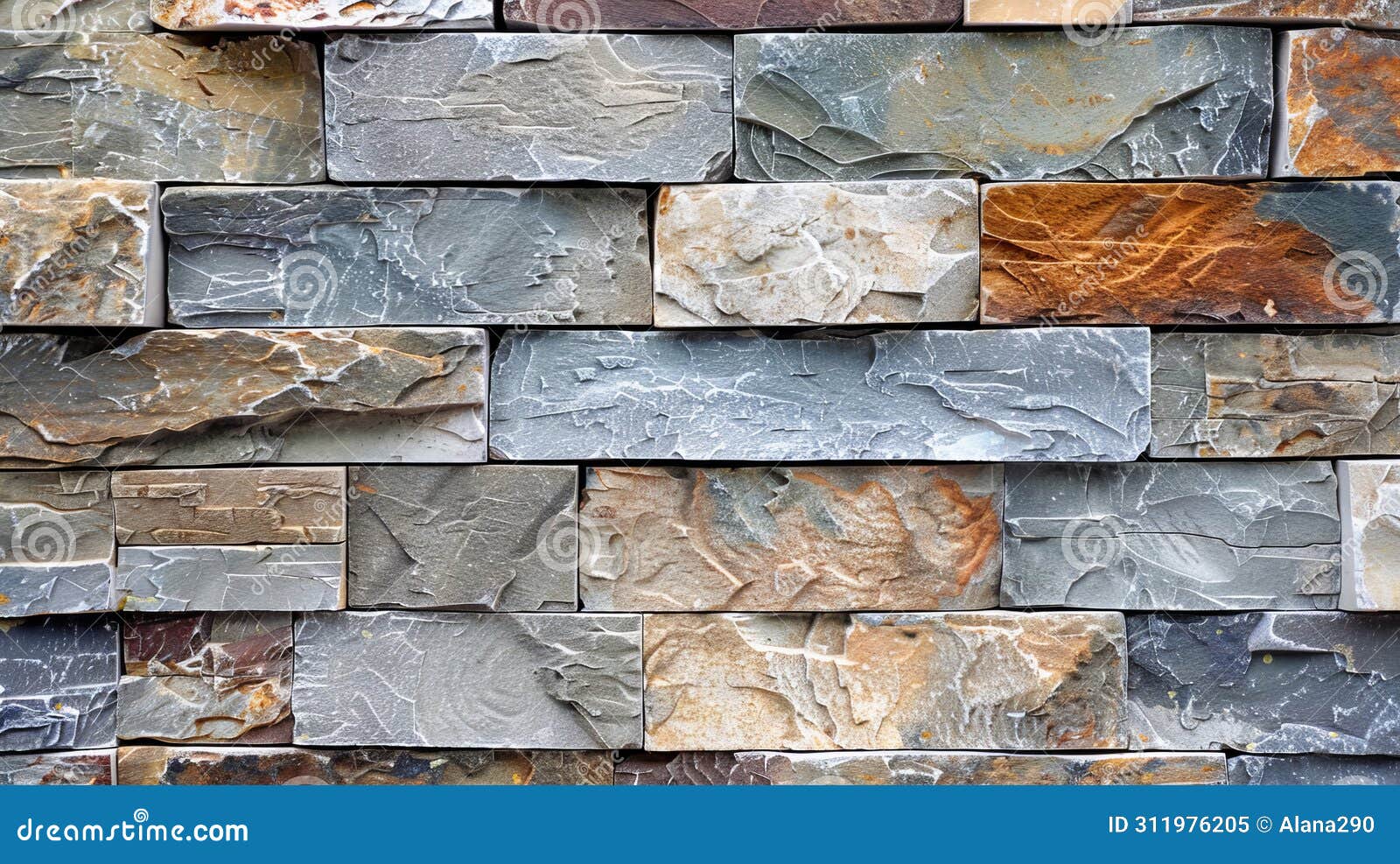 Stone Brick Wall Background Stock Illustration - Illustration of ...