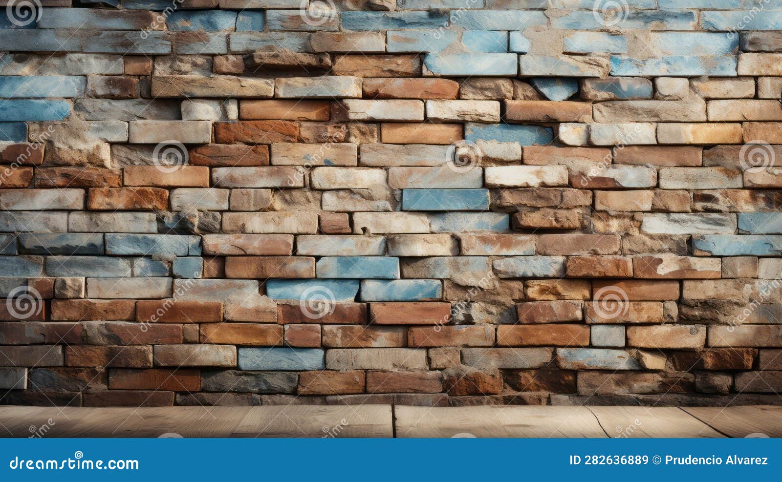 Brick wall background stock illustration. Illustration of wall - 282636889
