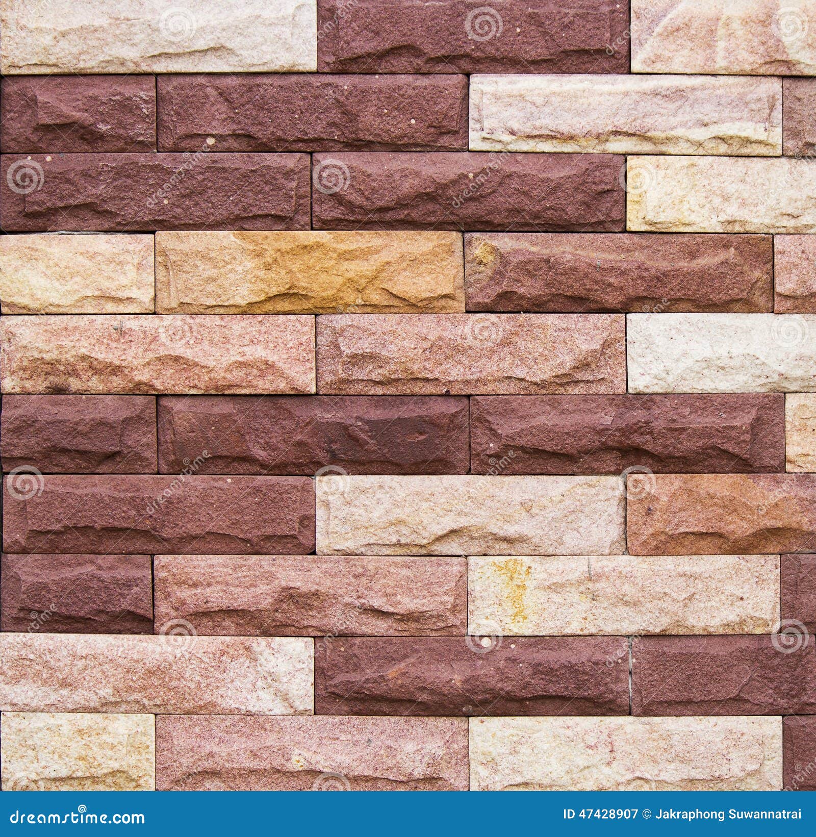 Stone Brick Wall Background Stock Image - Image of vintage, texture ...