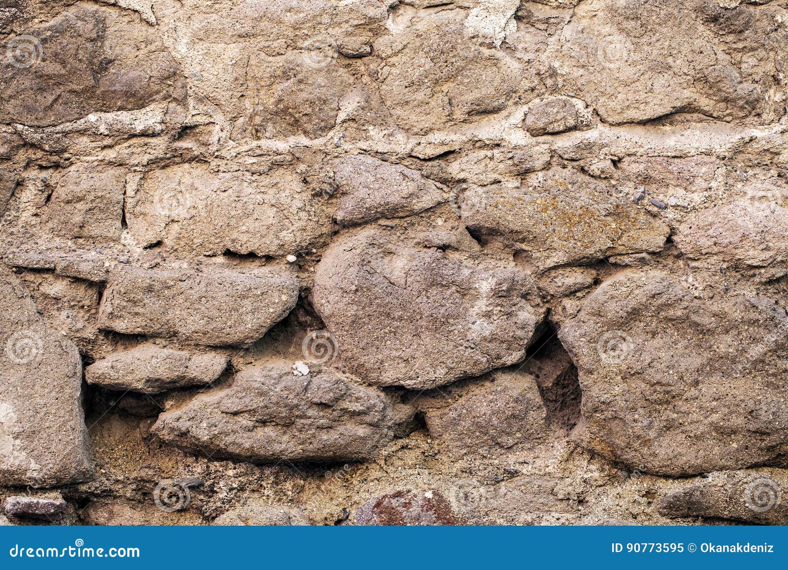Stone Brick Wall Background Stock Image - Image of detailed, antique ...