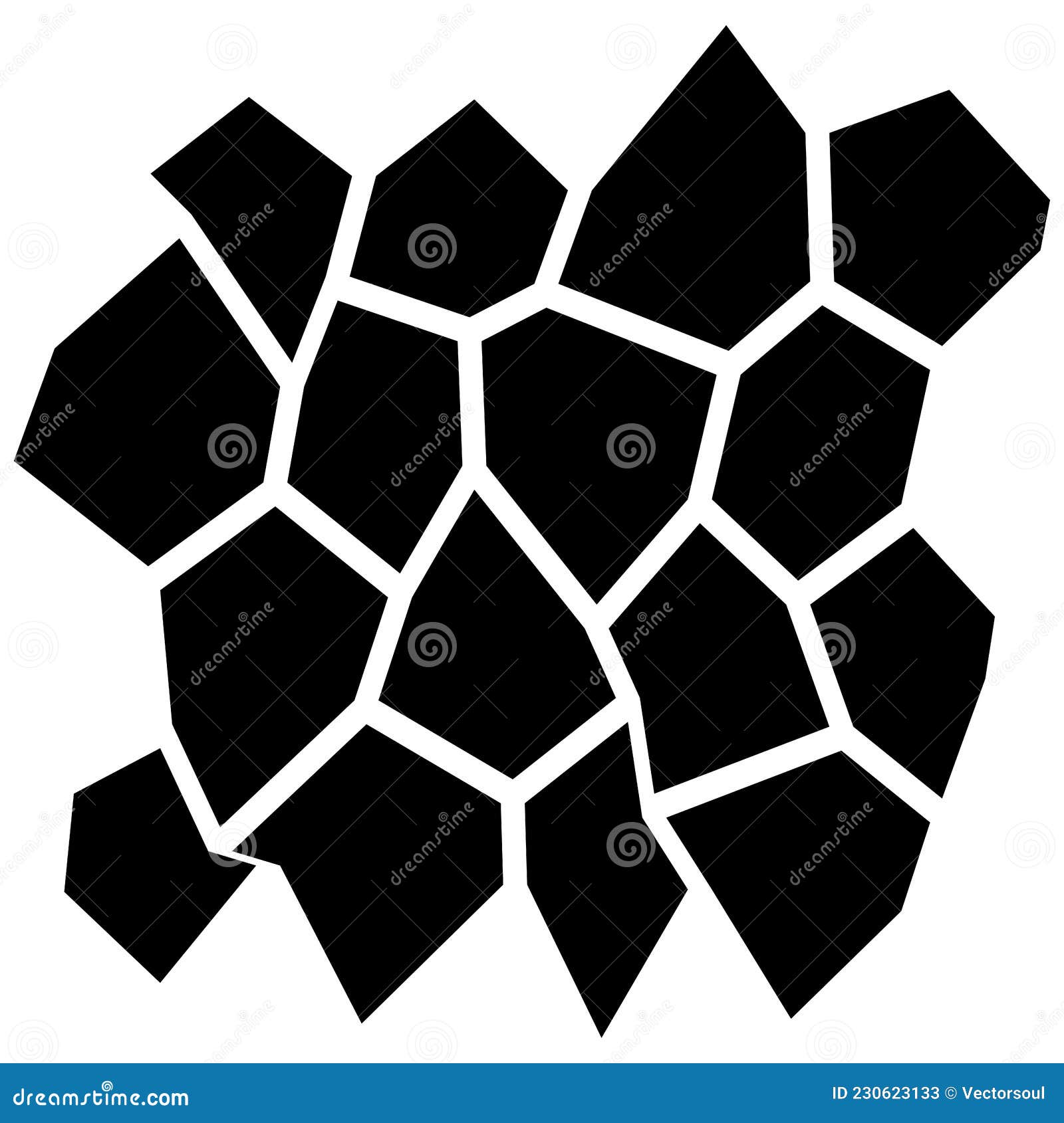 Stone, Brick Wall, Brickwork Polygon Pattern, Background. Stonewall ...