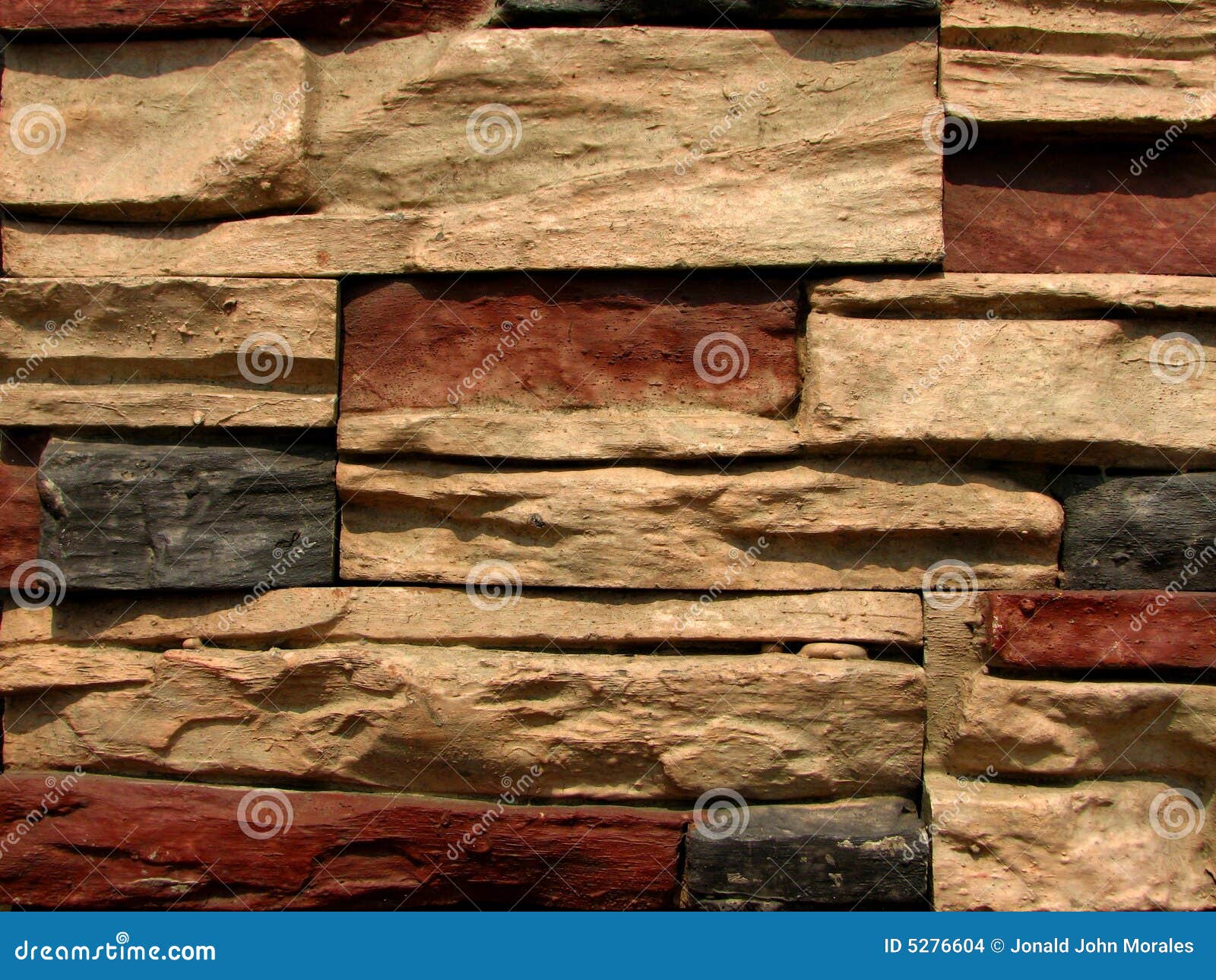 Stone Brick Wall Pattern 5 stock photo. Image of keystone - 5276604