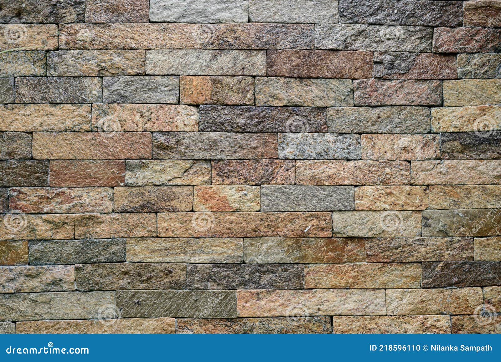 Stone Brick Wall Seamless Pattern and Texture, Shiny and, Decorative ...
