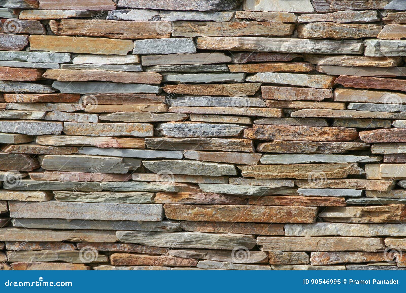 Stone Brick Wall Texture, for Background Stock Image - Image of ...