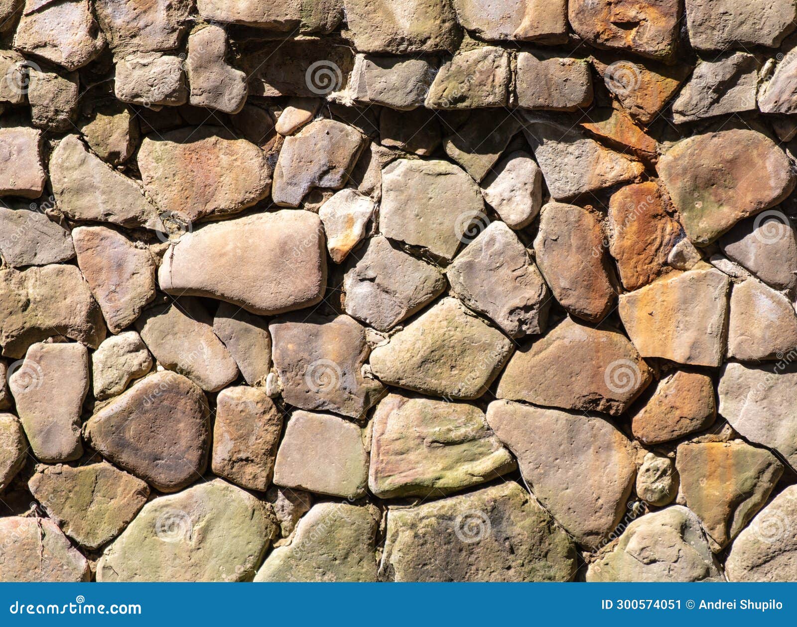 Stone Bricks on the Wall As an Abstract Background. Texture Stock Image ...